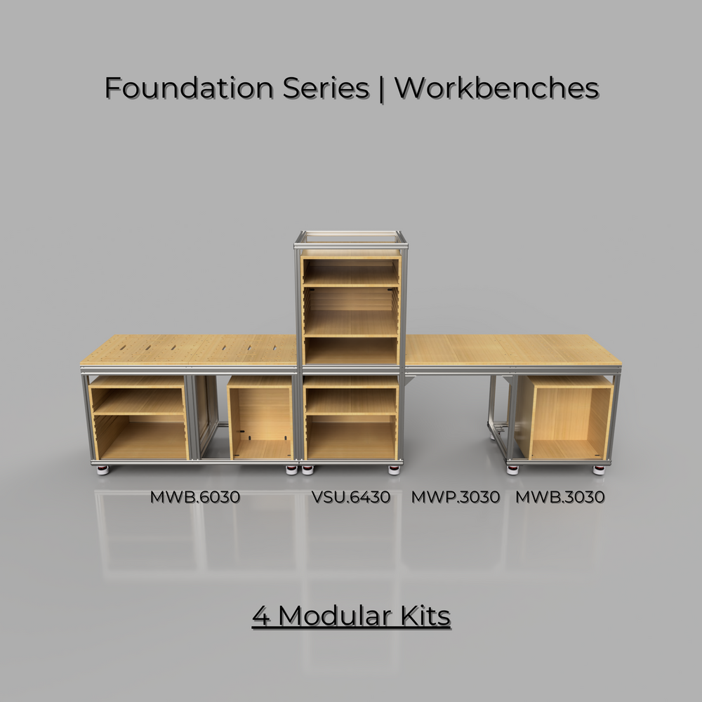 BenchMakerPro - THE Modular Workbench Solution
