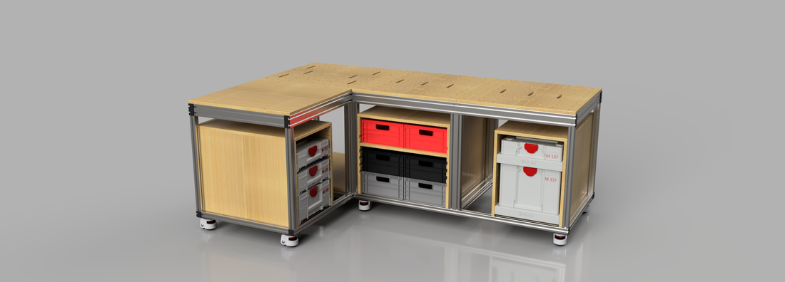 BenchMakerPro - THE Modular Workbench Solution