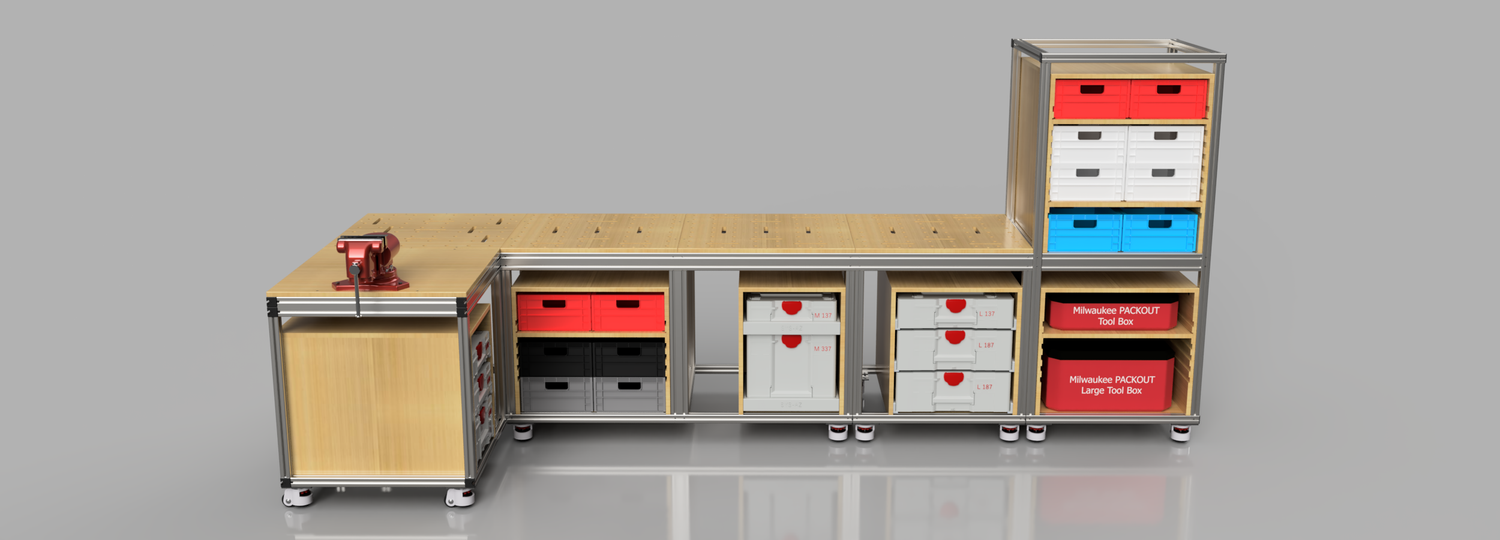 BenchMakerPro - THE Modular Workbench Solution