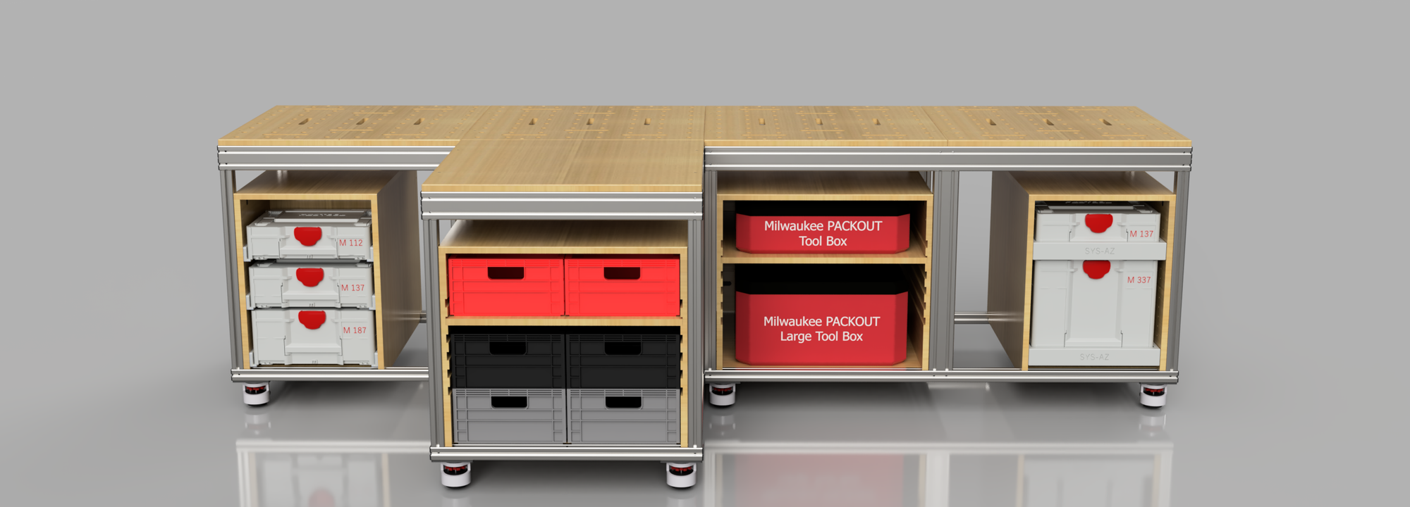 BenchMakerPro - THE Modular Workbench Solution